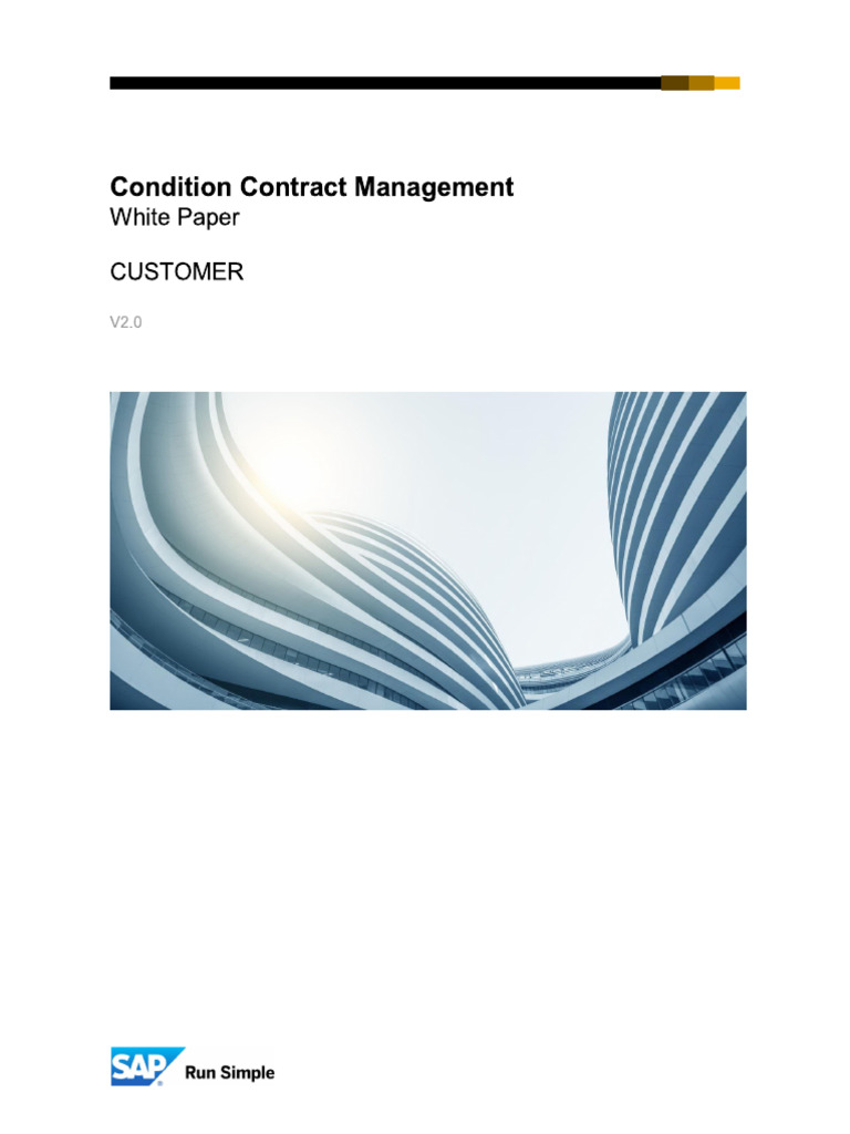 SAP - CCM White Paper | PDF