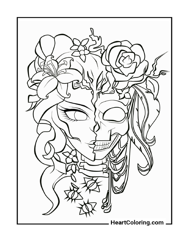 9 Laws of Life and Death Adult Coloring Pages | PDF