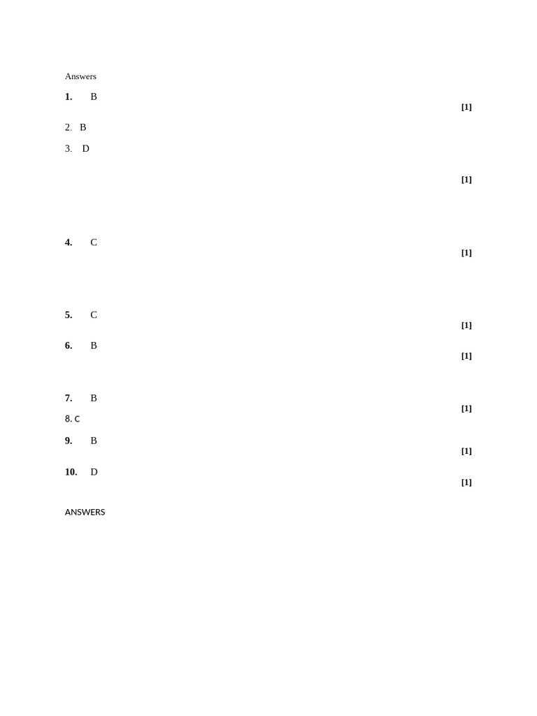 Formative 1 Ans | PDF