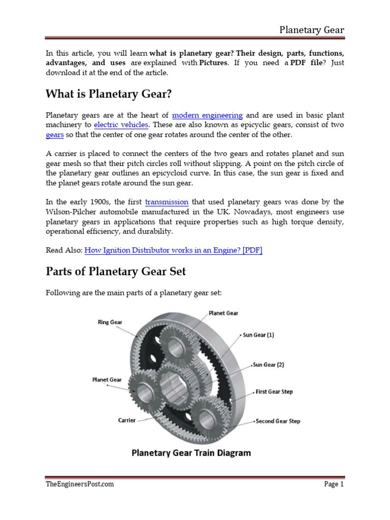 Ears | PDF | Gear | Mechanical Engineering