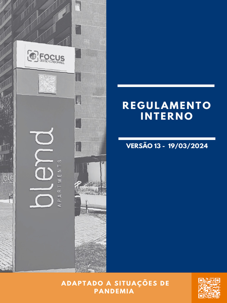 Regulamento Interno Condomínio | PDF