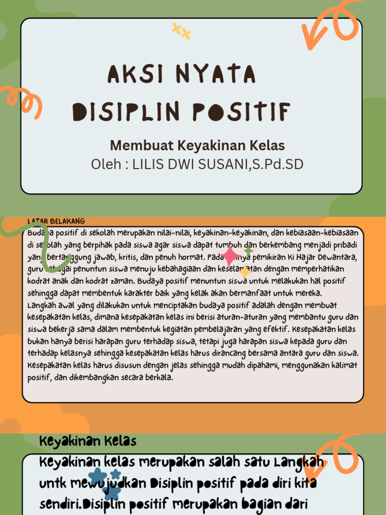 Aksi Nyata Membuat Kesepakatan Kelas Pdf