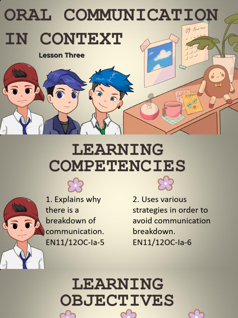 Lesson 3 Communication Breakdown | PDF