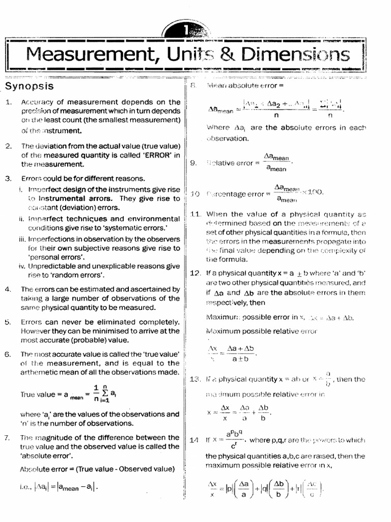 Aqb 1 Units Dimensions Errors | PDF