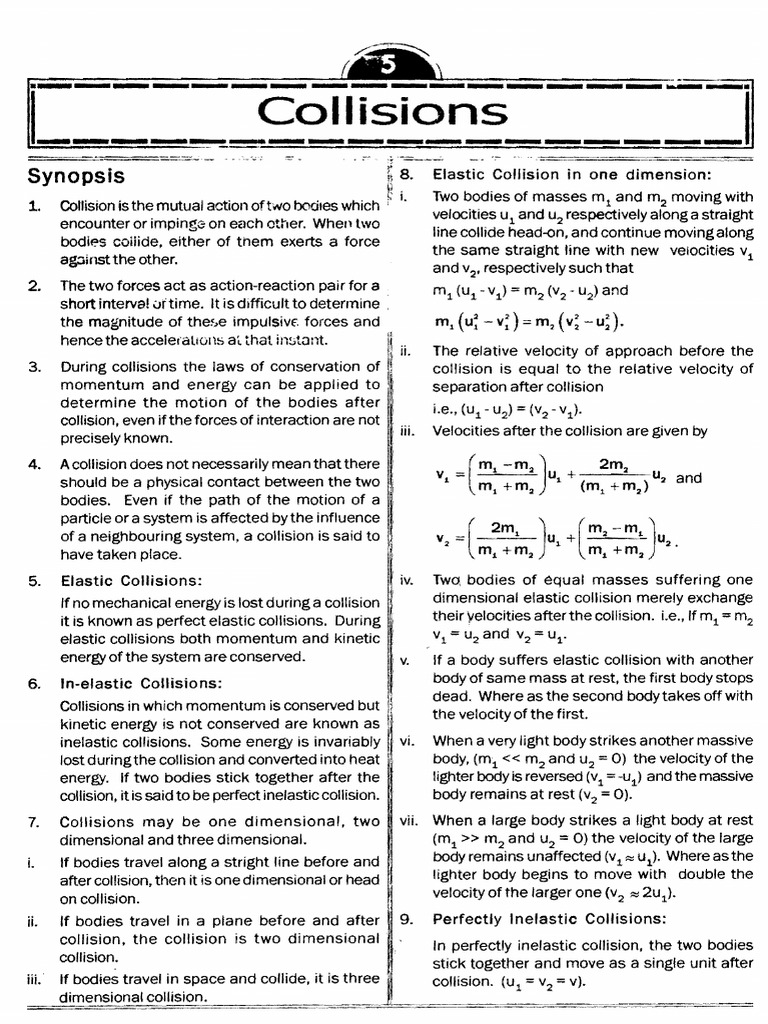 Aqb 5 Collisions | PDF