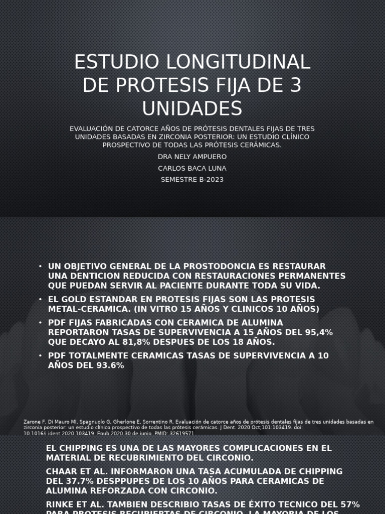 Estudios Longitudinales de Fija | PDF