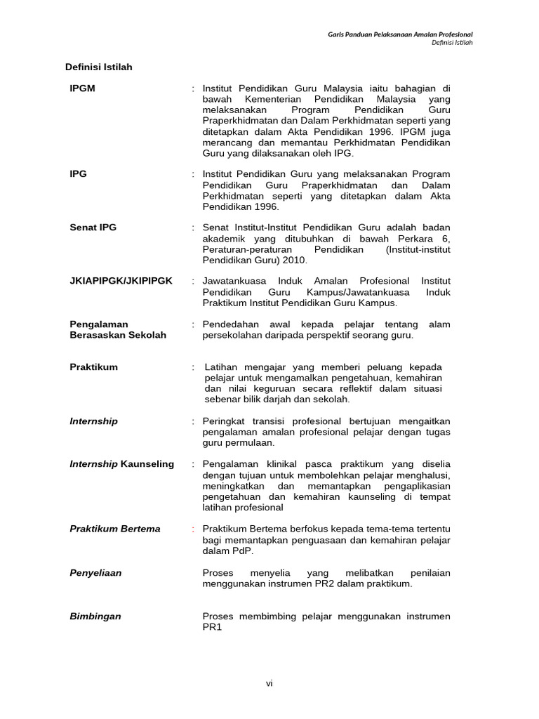 Definisi Istilah | PDF