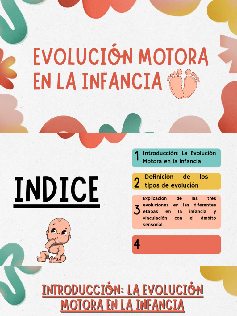 Evolución Motora en La Infancia - 20231121 - 201407 - 0000 | PDF