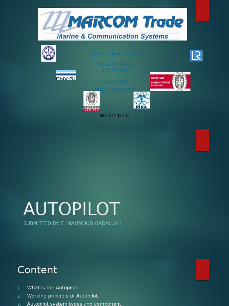 Autopilot | PDF