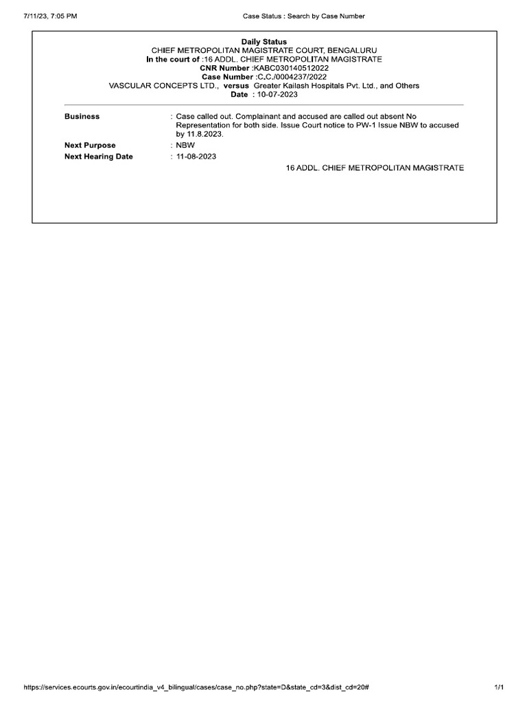 Daily Order | PDF