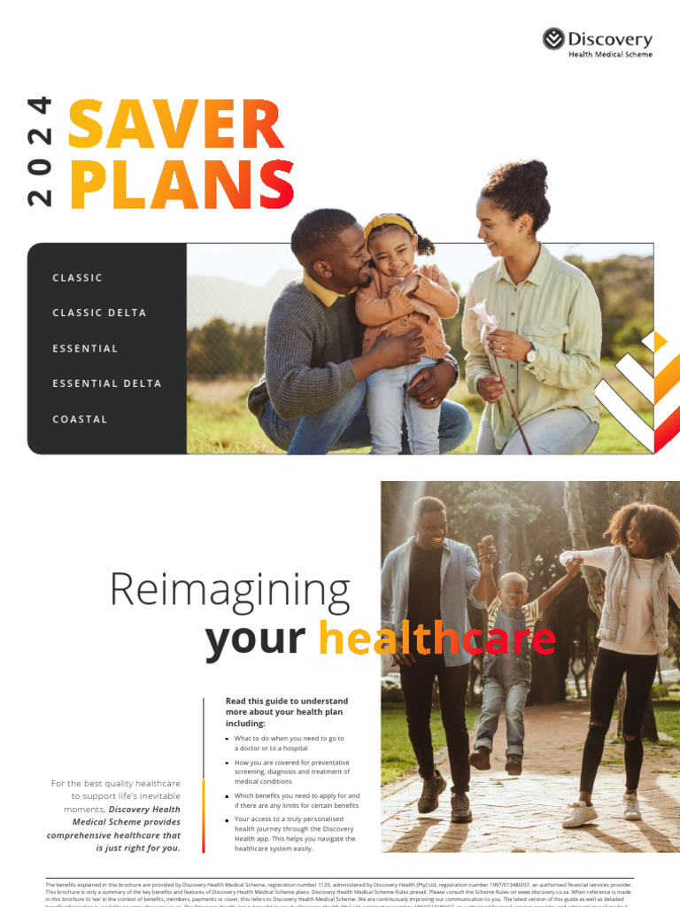 Discovery Health Medical Scheme Saver Plan Guide | PDF
