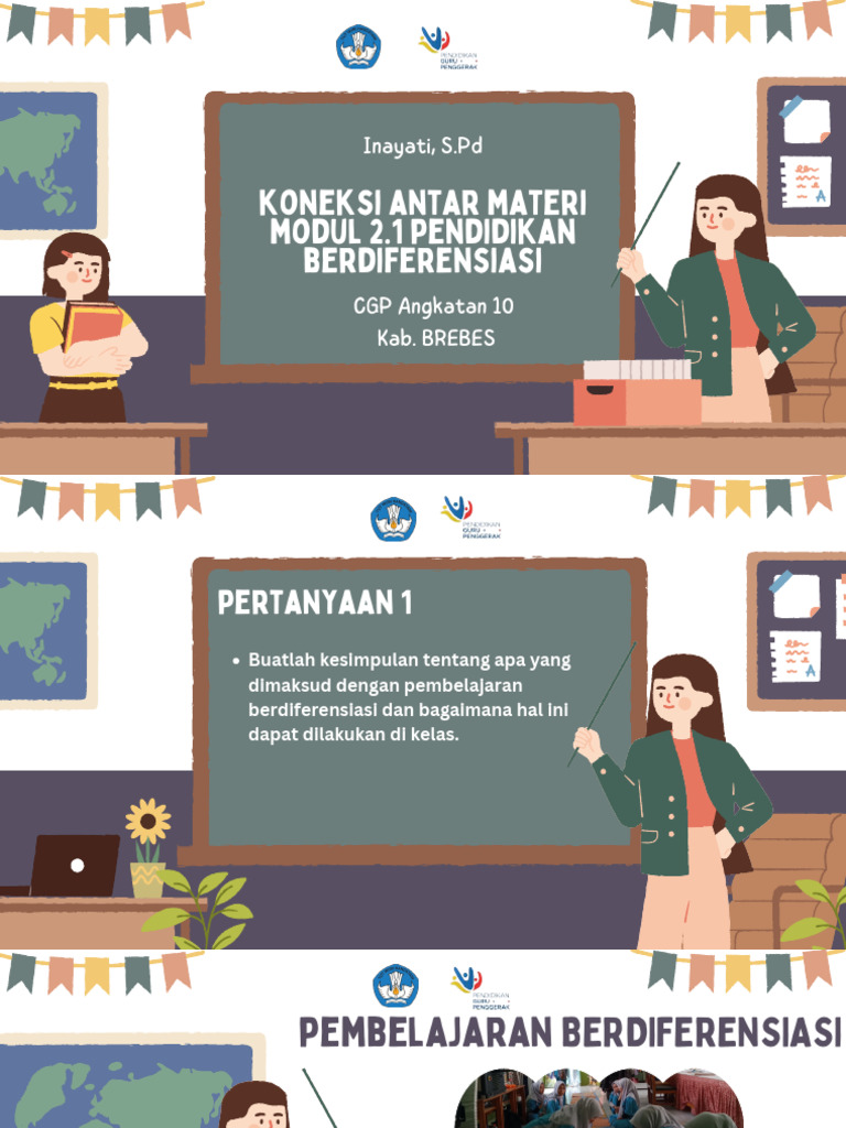 2.1.a.8 Koneksi Antar Materi Modul 2.1 | PDF