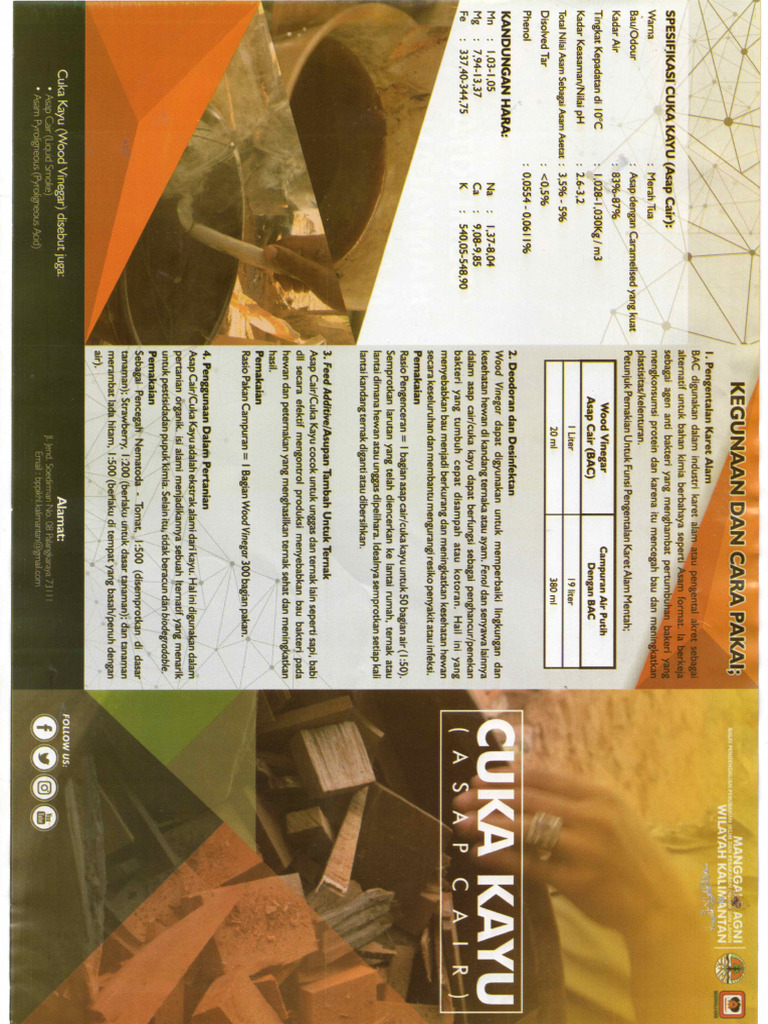 Cuka Kayu 1 | PDF
