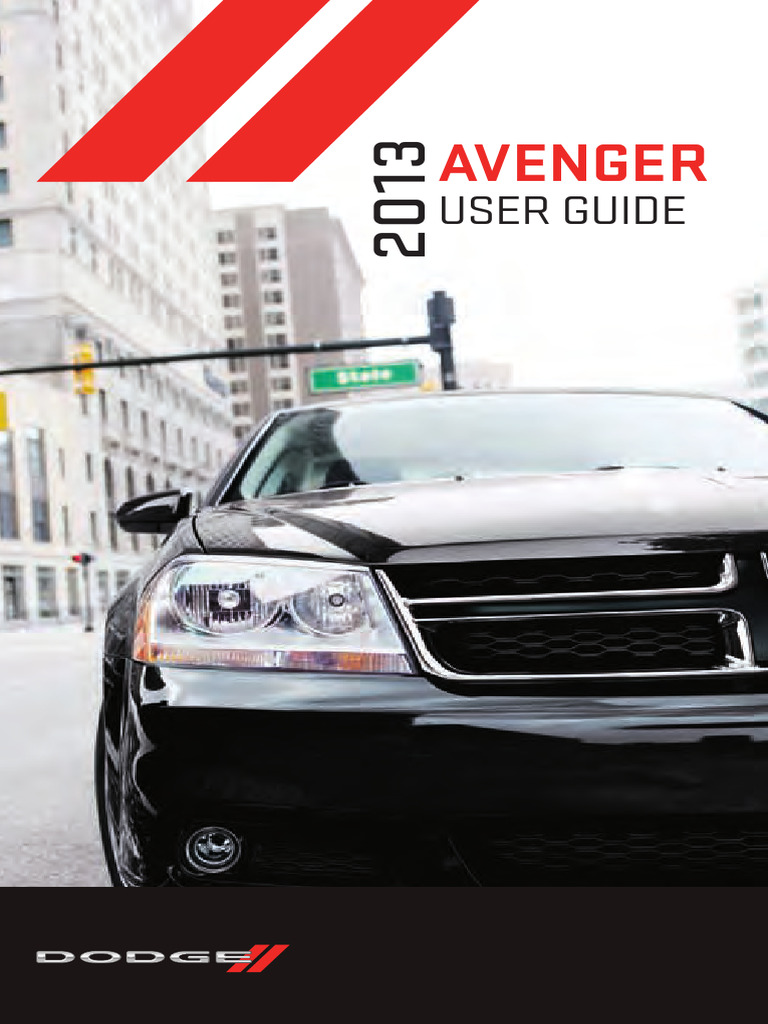 2013 Dodge Avenger UG | PDF