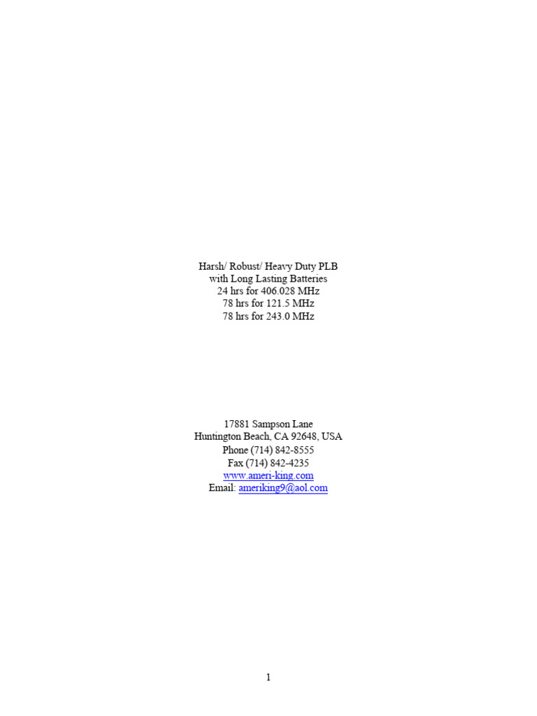 Elt 406 | PDF