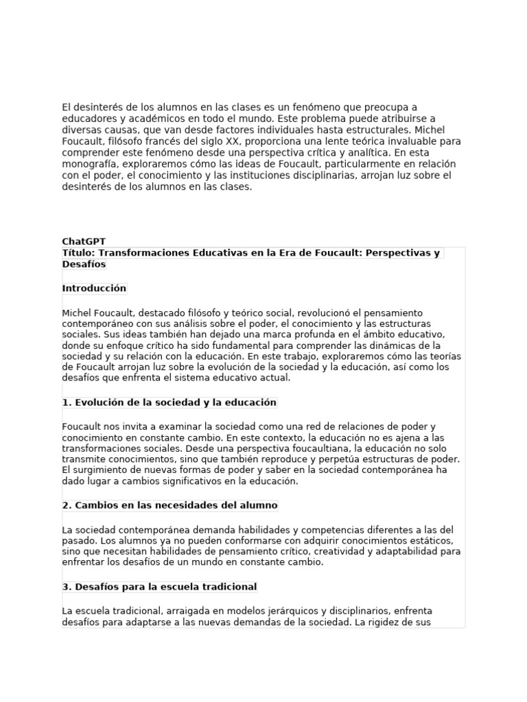 El desinterés de los alumnos en las clases es un fenómeno que preocupa ... El desinterés de los alumnos en las clases es un fenómeno que preocupa ...