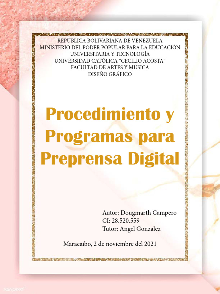 Dougmarth Campero. Unidad 3. Prepensa | PDF