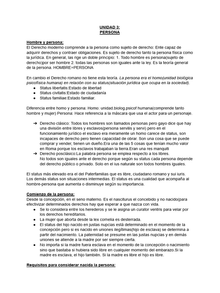 UNIDAD 3 PERSONA PDF