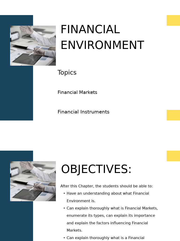 Financial Environment | PDF