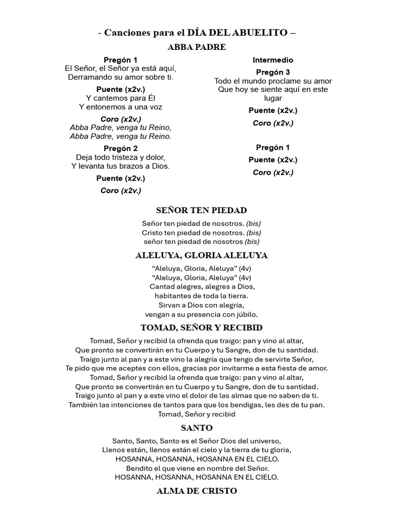 ACTIVIDAD N 19_CANCIONES_PRIMER GRADO | PDF ACTIVIDAD N 19_CANCIONES_PRIMER GRADO | PDF