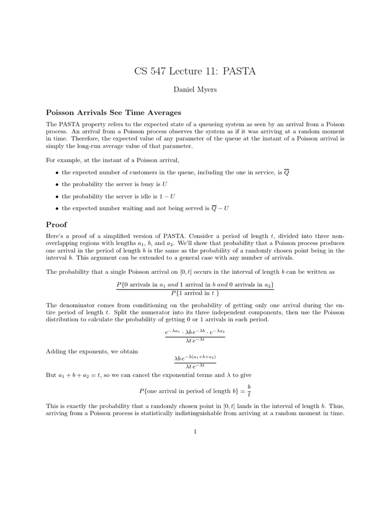 Lecture 11 Pasta | PDF