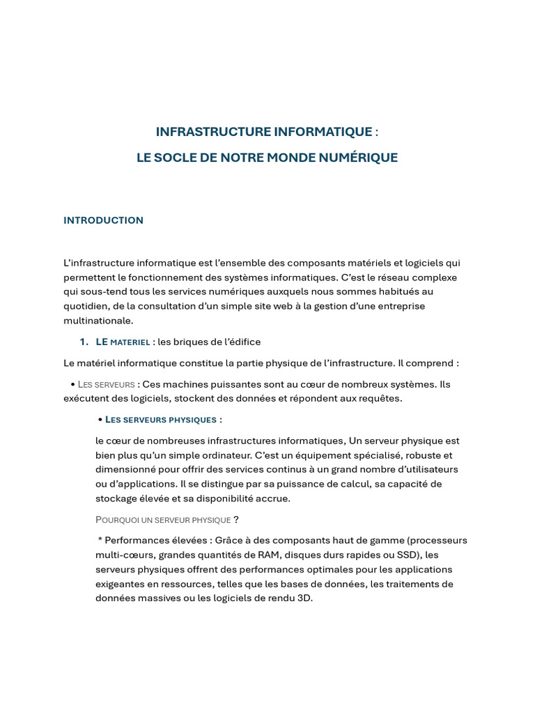 Tp Informatique | PDF