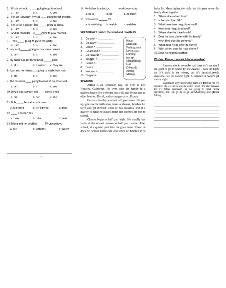 Beg 2 H Part 5 | PDF