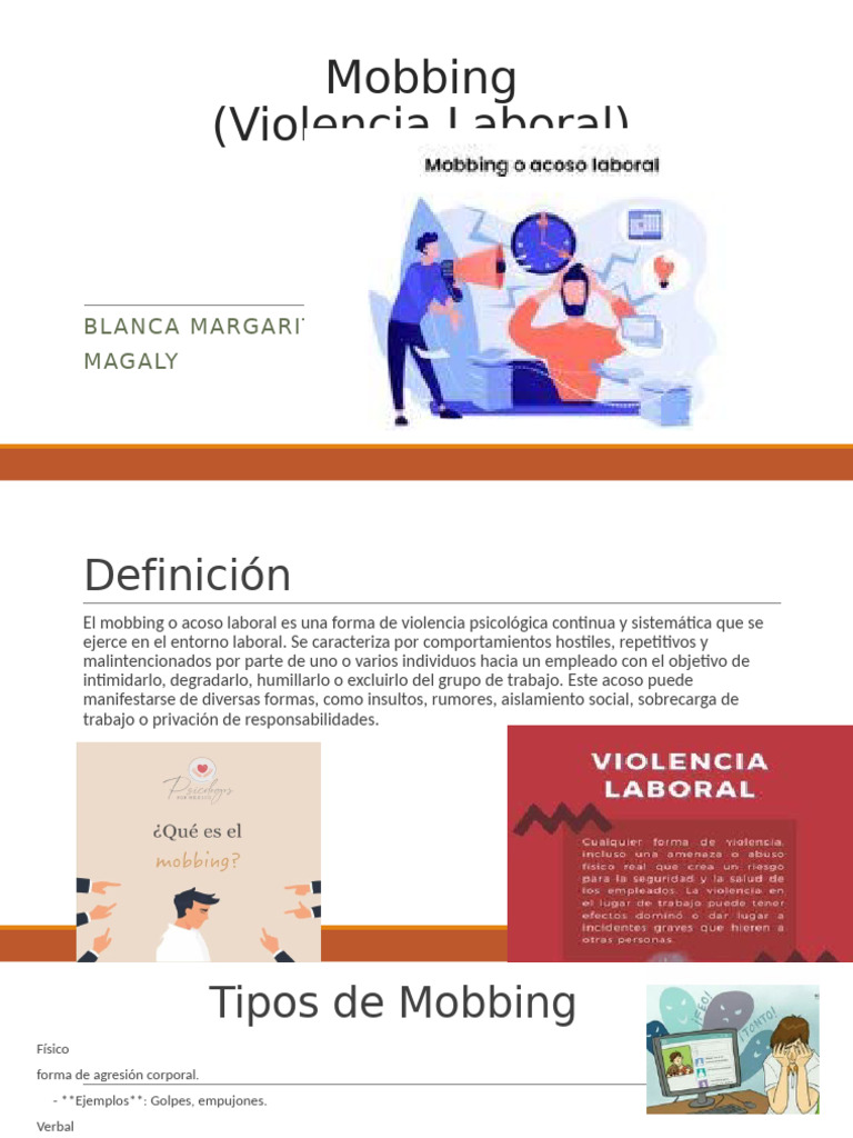 Mobbing Desarrollo Organizacional | PDF