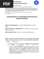 Model Raport Autoevaluare | PDF