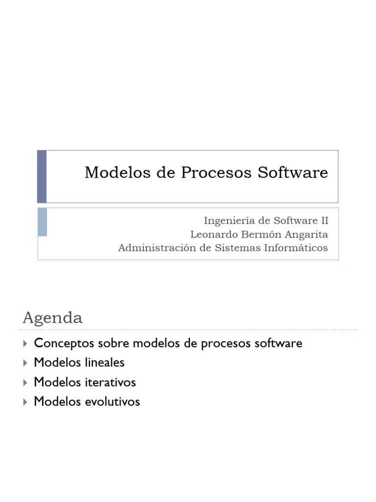 Modelos de Procesos Prescriptivos | PDF