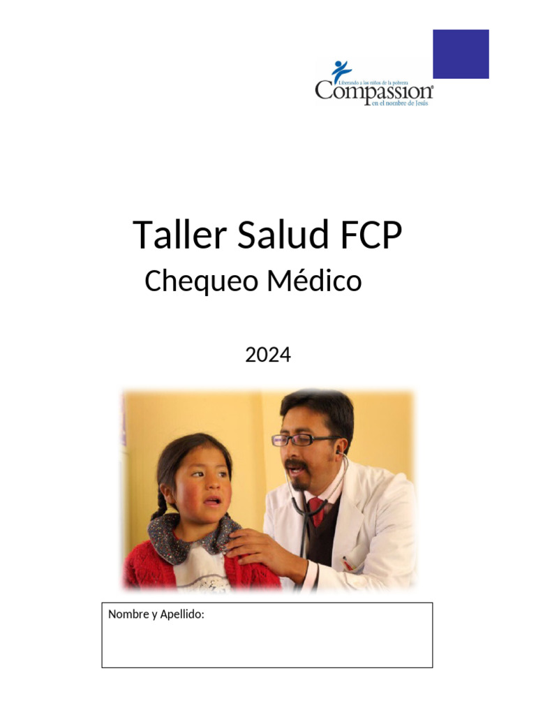 Chequeo Medico 2023 Participante | PDF