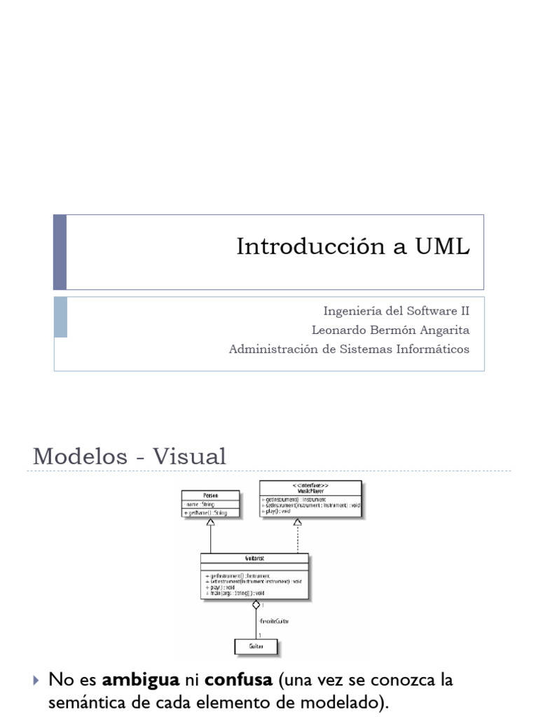 Introducción A UML | PDF