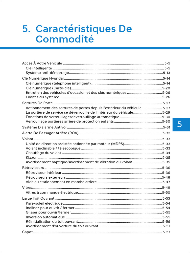 005-Caracteristiques de Commodite | PDF