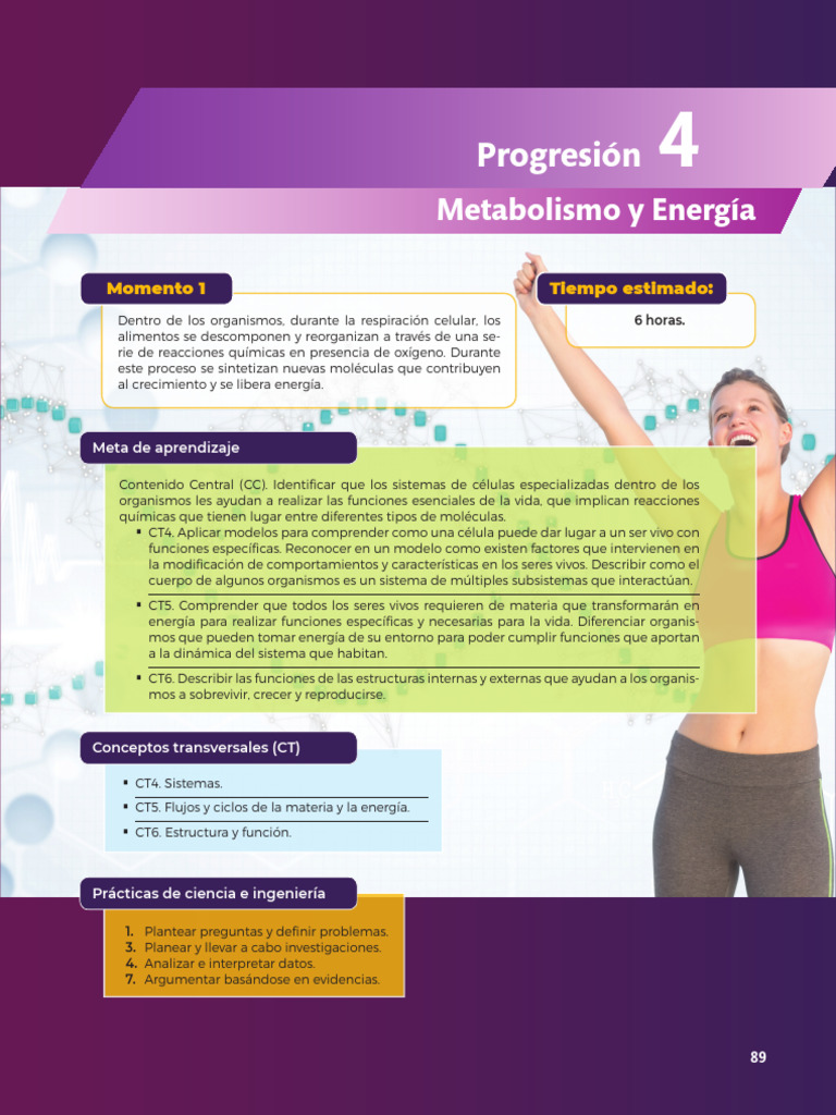 UAC OEP - Progresion 4 Completo Final | PDF | Dieta y nutrición | Química