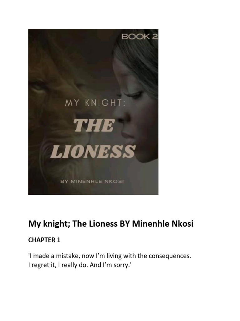 My Knight The Lioness by Minenhle Nkosi Merged | PDF