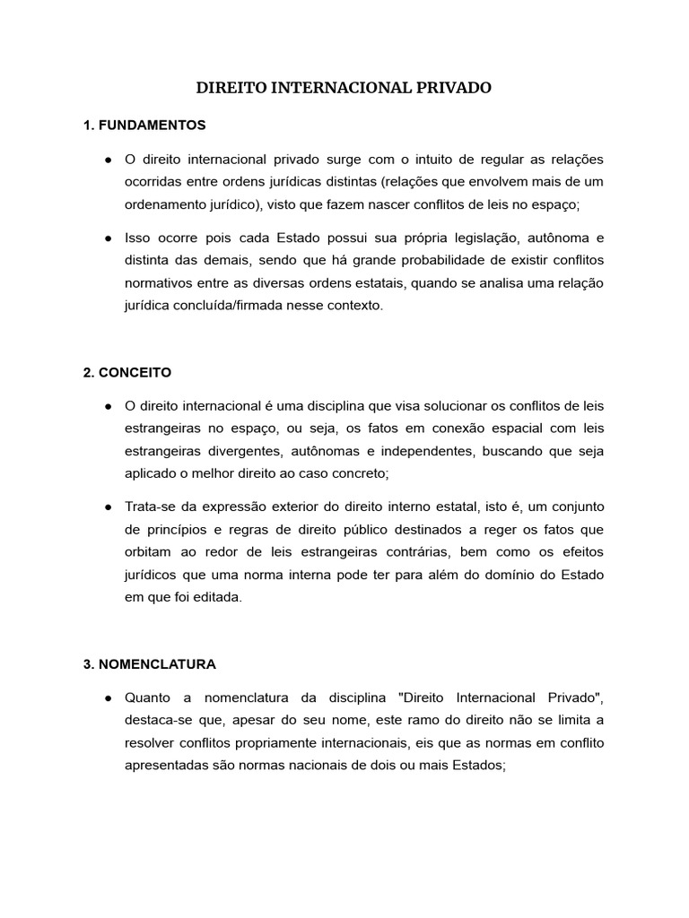 Prova de Direito Internacional | PDF