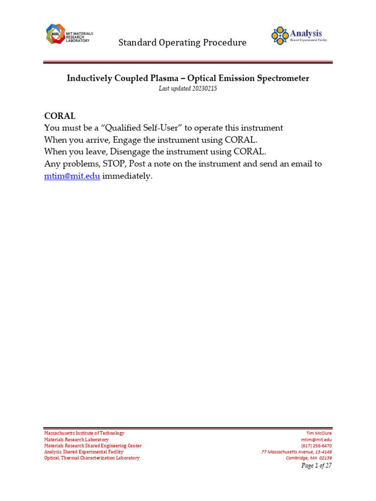 Sop Icp Pdf