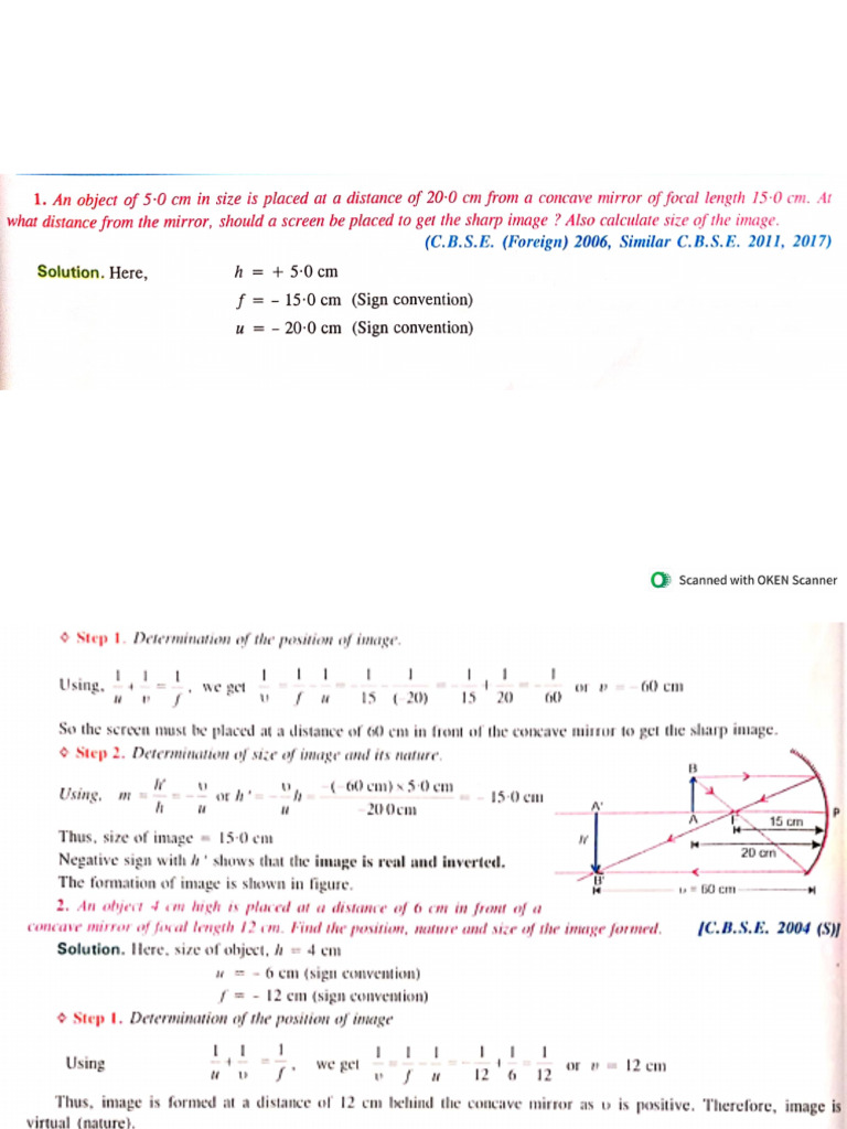 Light Practice Question | PDF