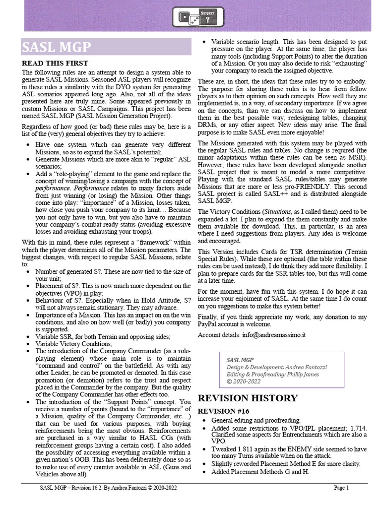 SASL MGP-PlusPlus Pack R202207 | PDF