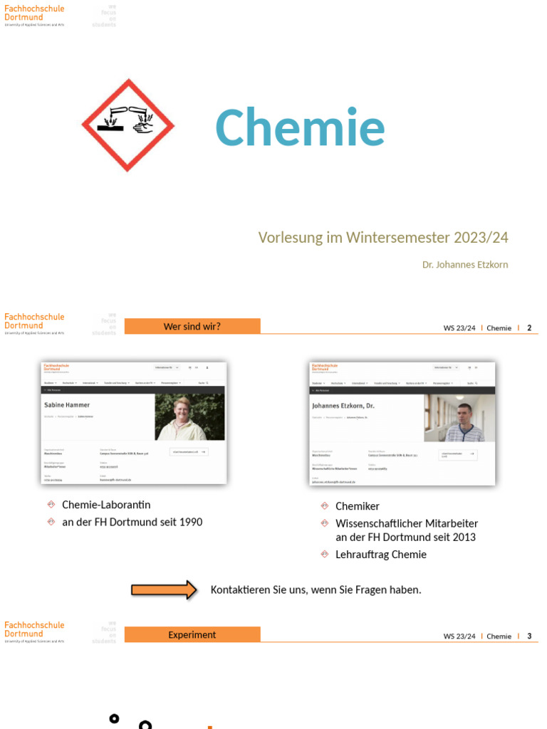 2023 WS Chemie-Vorlesung MB01 2 | PDF