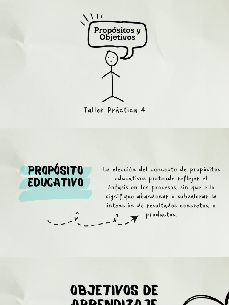 Propósitos y Objetivos | PDF