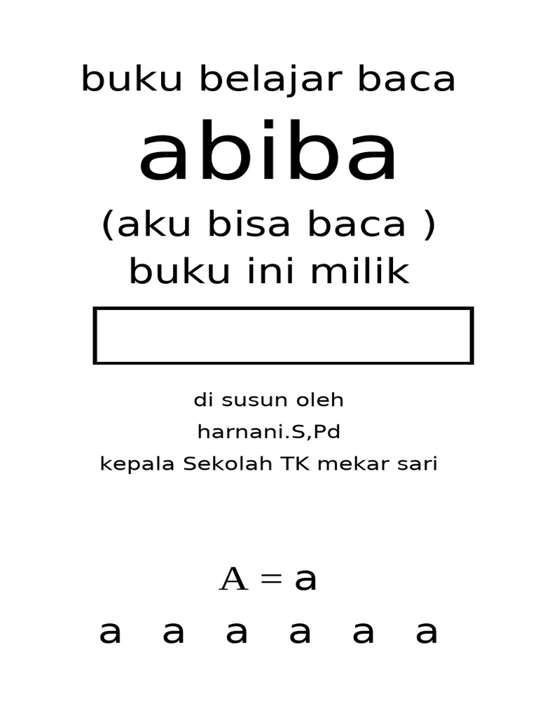 Buku Abiba Revisi Harnani | PDF Buku Abiba Revisi Harnani | PDF