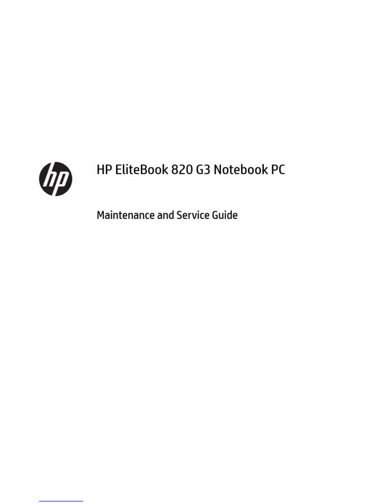 Elitebook 820 g3 | PDF