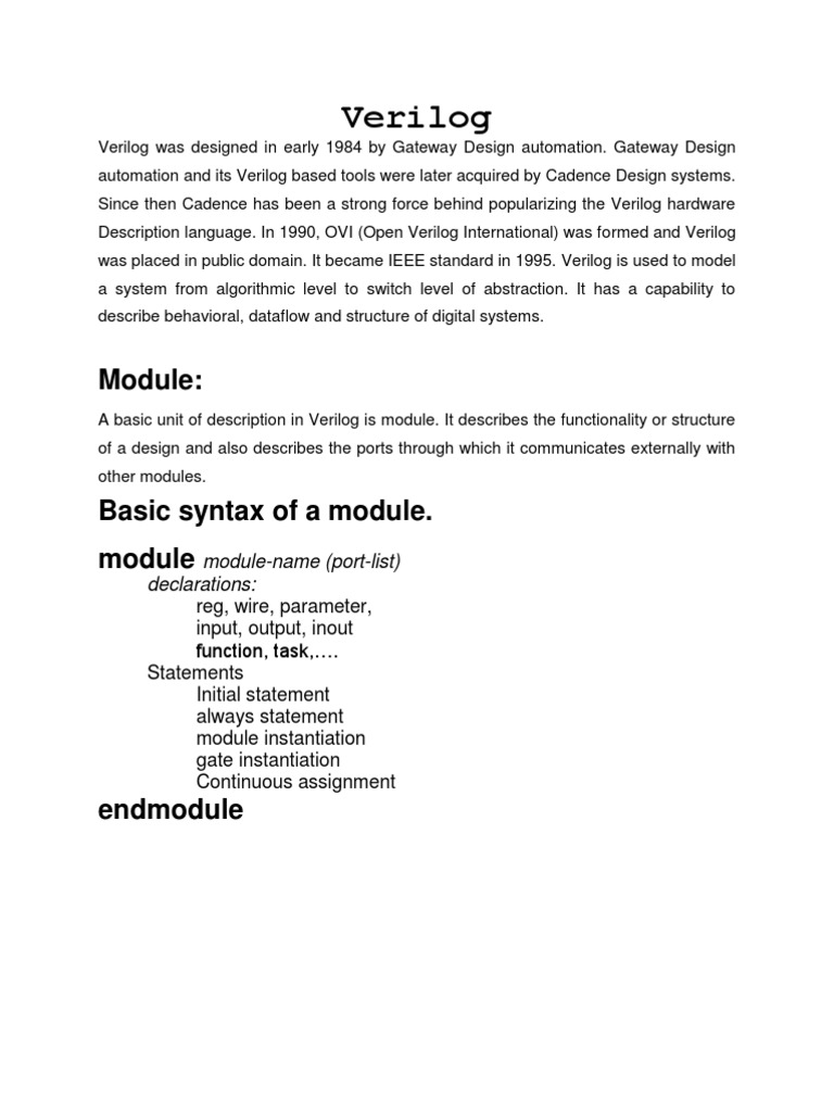 Verilog Codes | PDF | Electronic Design | Digital Technology