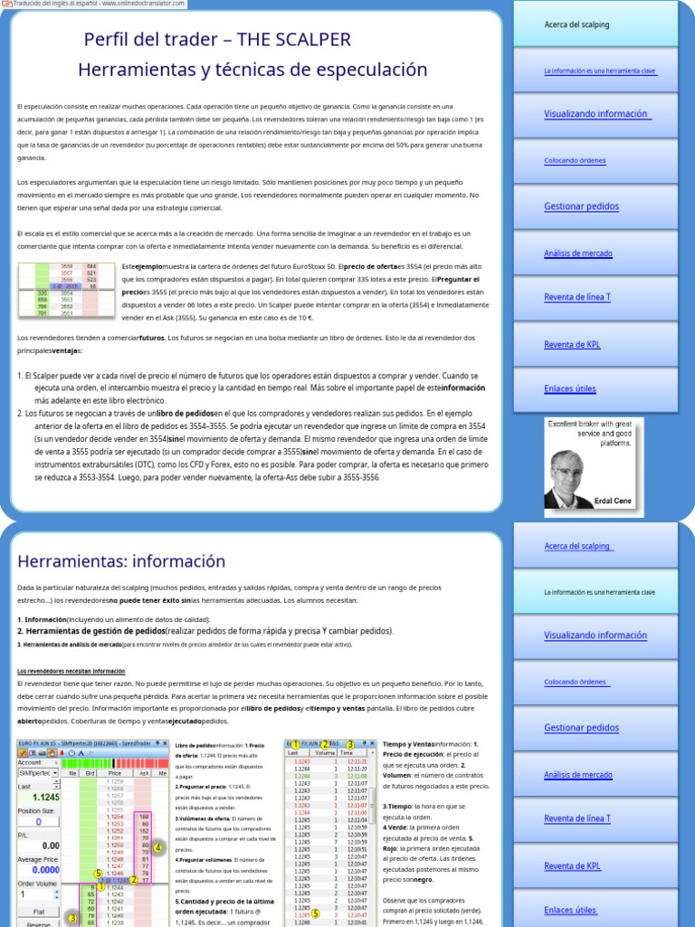 Ebook Trading Profile Scalping en - En.es | PDF