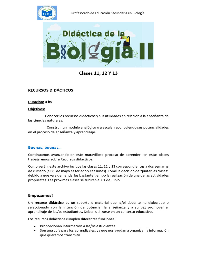 Clases 11, 12 y 13 | PDF