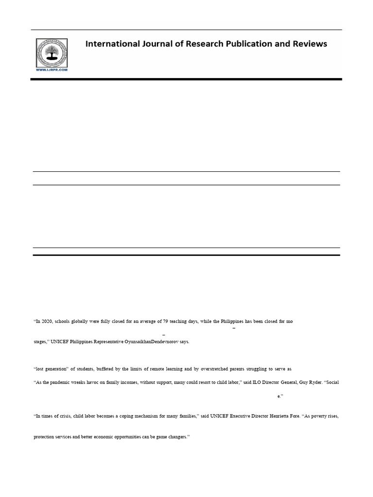 IJRPR2060 | PDF