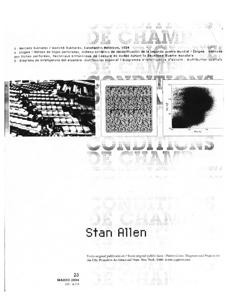 07 - Condiciones de Campo - Stan Allen | PDF