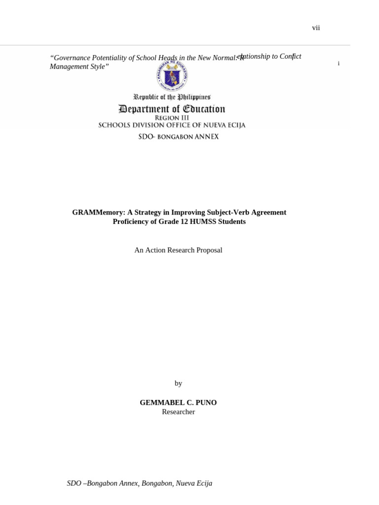 Action-research Gcp Final3 | PDF