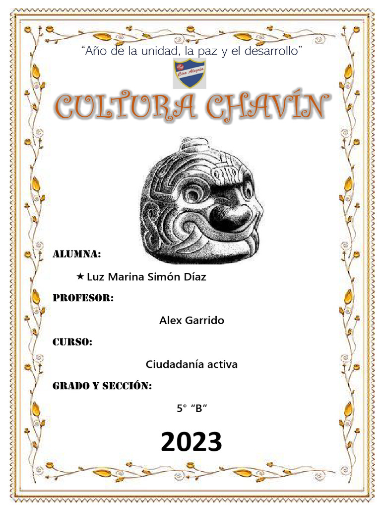 CULTURA Chavín_LUZ | PDF